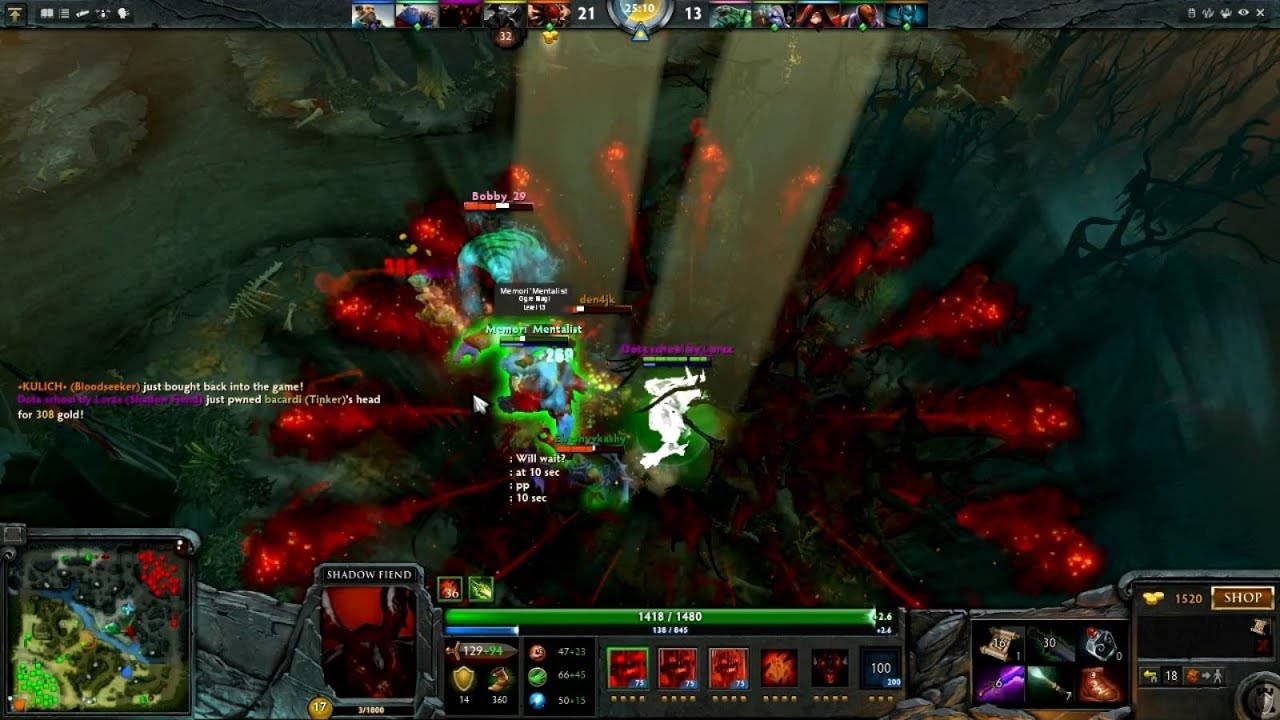 Dota 2 Lorax plays Shadow Fiend - YouTube