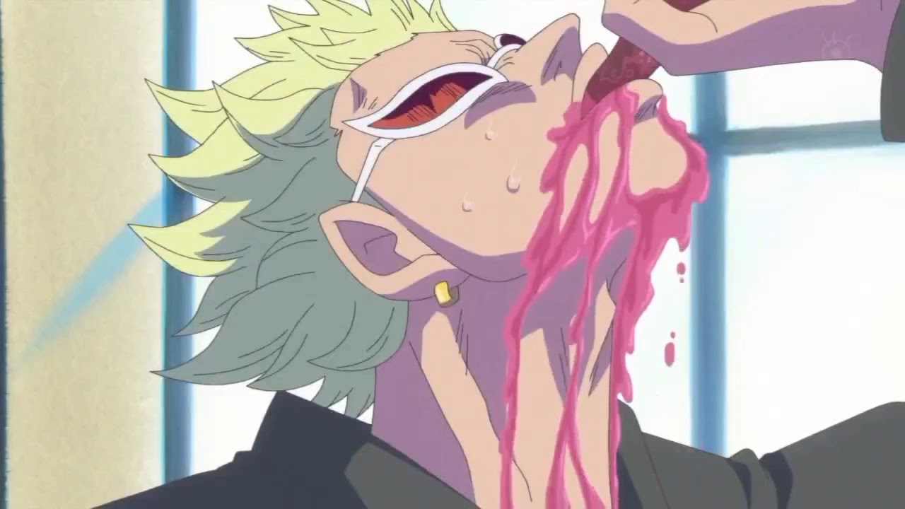 Doflamingo drinking wine - YouTube