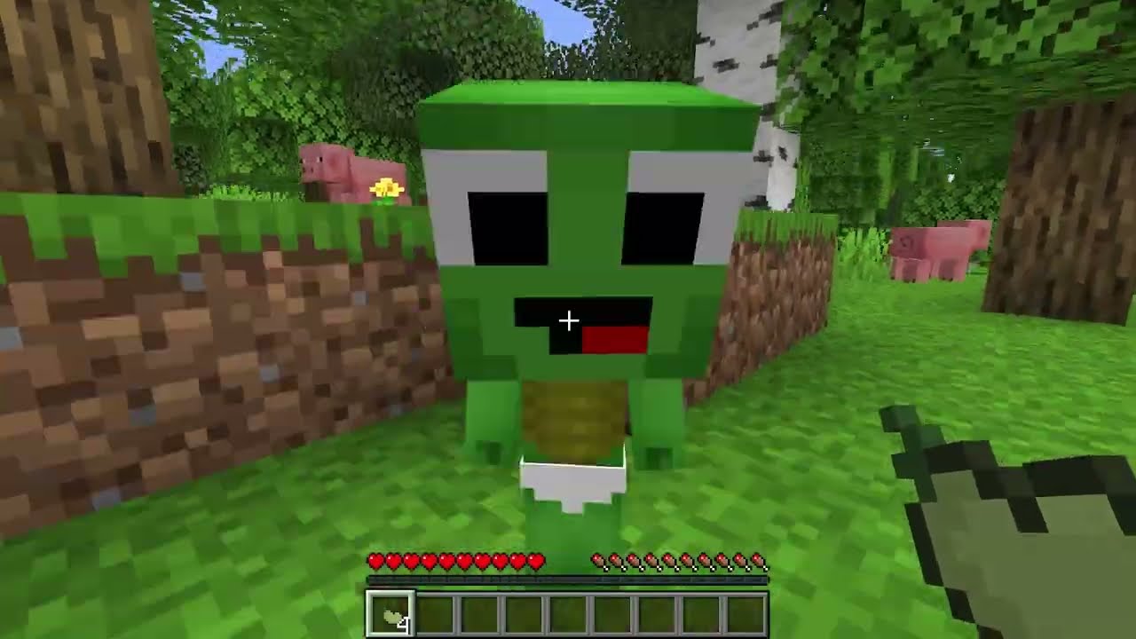 JJ and Mikey Were Adopted By WEREWOLF FAMILY in Minecraft! - Maizen ...