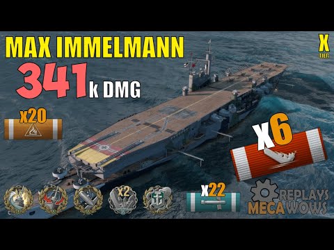 Max Immelmann 6 Kills & 341k Damage | World of Warships Gameplay - YouTube