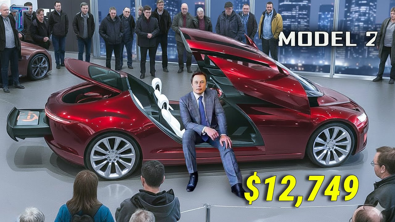 BREAKING: Tesla Model 2 for JUST $12,749 – Elon Musk’s SECRET REVEALED ...