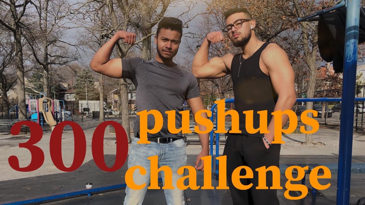 300 pushups challenge - YouTube