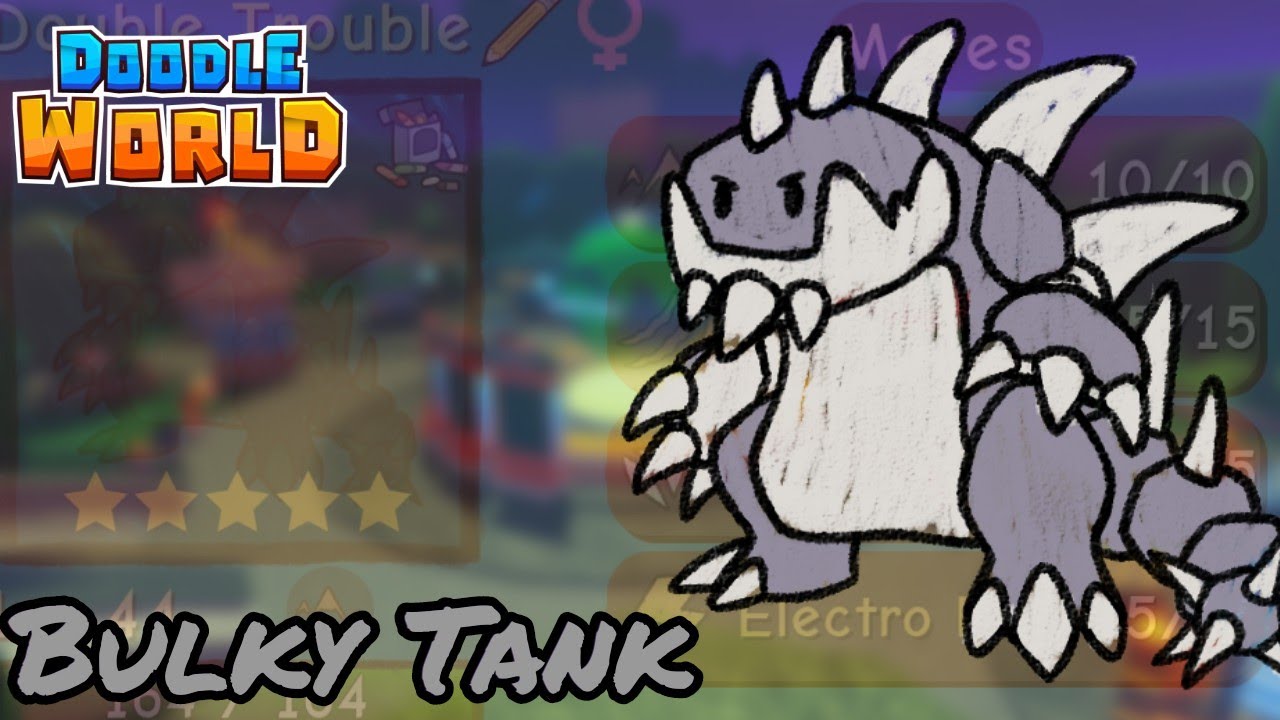 Monolugg is one Bulky Tank! | Doodle World PvP - YouTube
