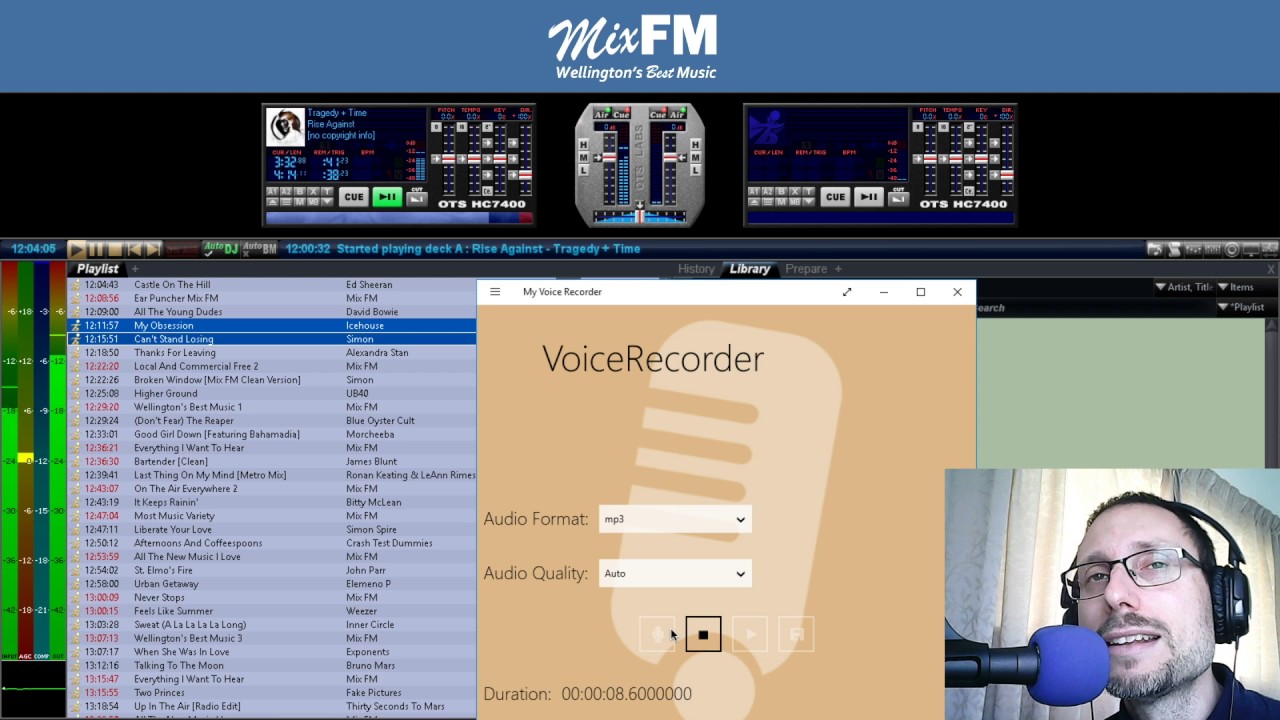 How Voice Tracking is done at Mix FM Radio Station (Version 2) - YouTube