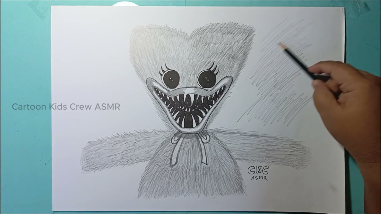 How To Draw KISSY MISSY | Poppy Playtime Sketch - YouTube