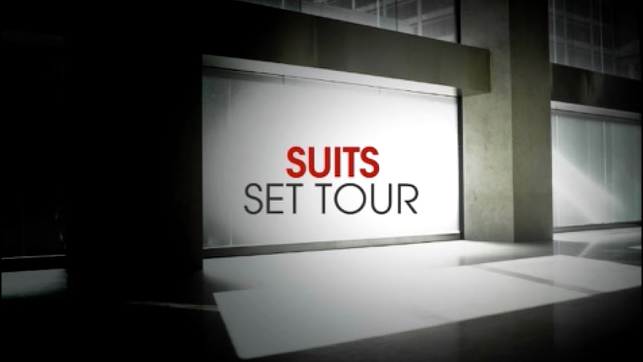 Suits Set Tour with Patrick J Adams, Rick Hoffman & Sarah Rafferty ...