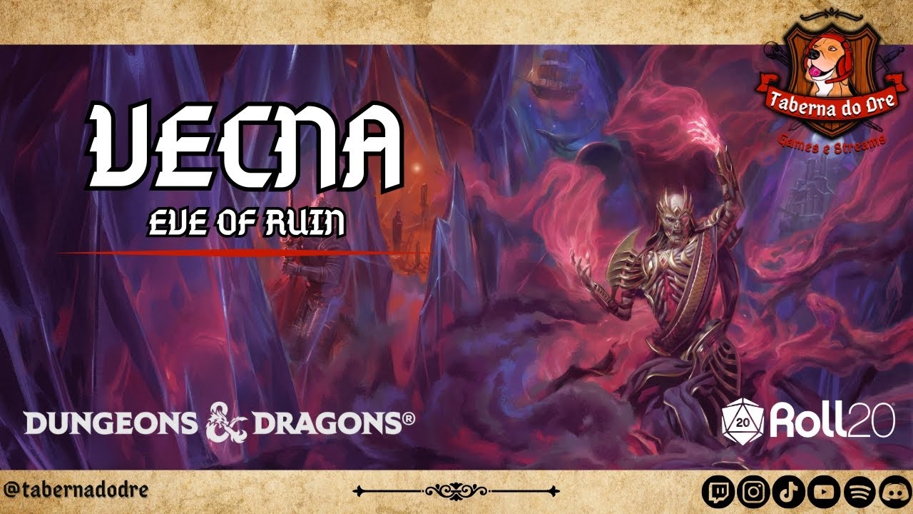 Vecna - Eve of Ruin - Campanha D&D 5E - Episódio 01 - YouTube