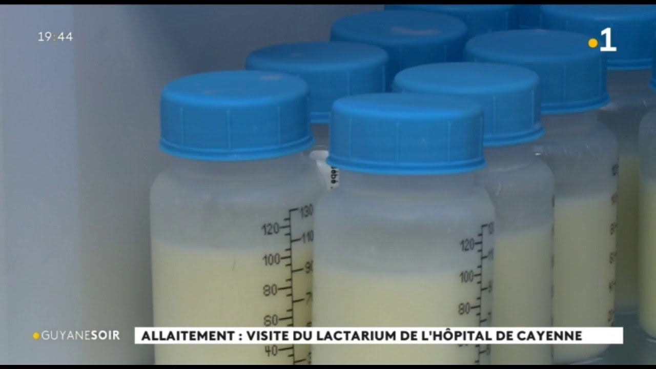 Allaitement : visite du lactarium du Centre Hospitalier de Cayenne ...