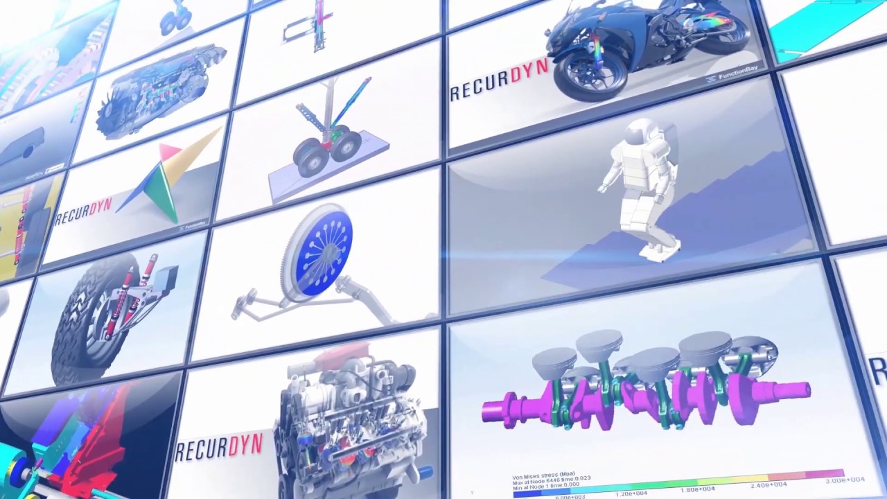 RecurDyn Multibody Dynamics Software - YouTube