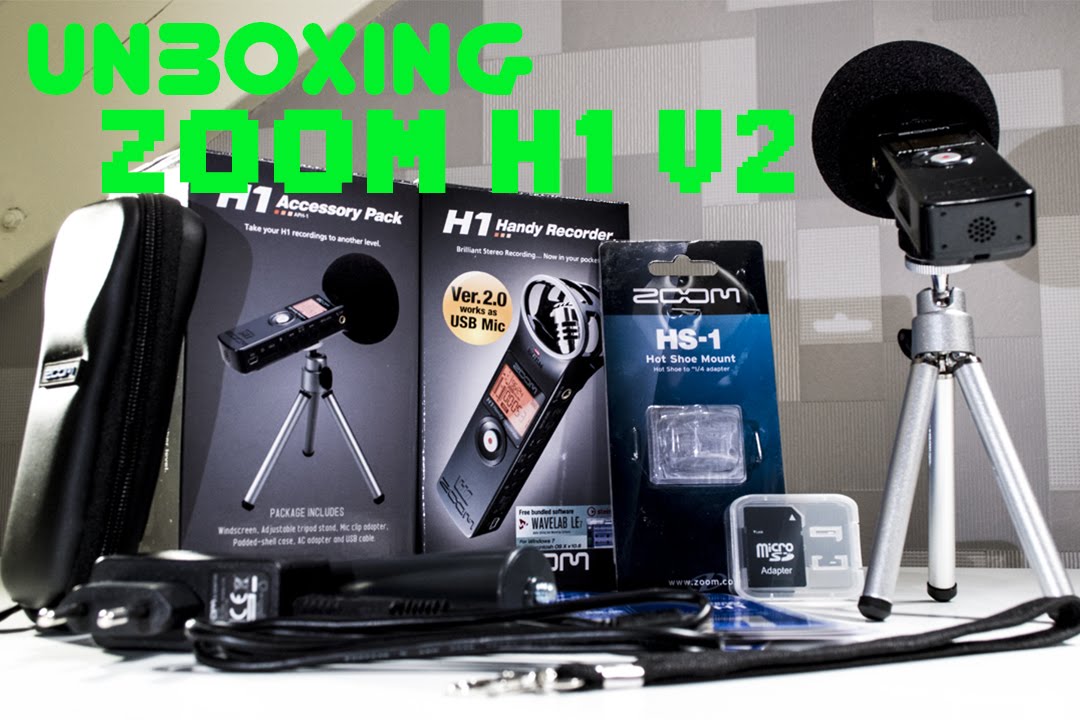 Unboxing Micro Zoom H1 V2 ! En Francais ! - YouTube