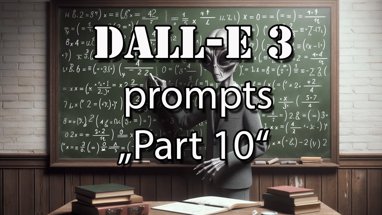 DALL- E3 Prompts Part10 + BONUS PDF - YouTube