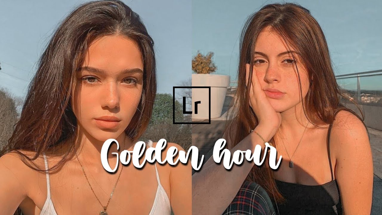 Golden Hour Lightroom Preset| How to edit like golden hour tutorial ...