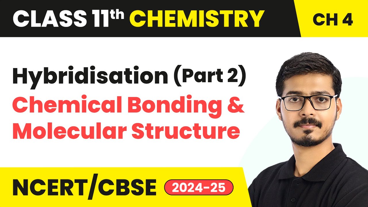 Hybridisation (Part 2) - Chemical Bonding and Molecular Structure ...