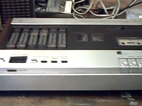 Philips N2407 stereo cassette deck - YouTube