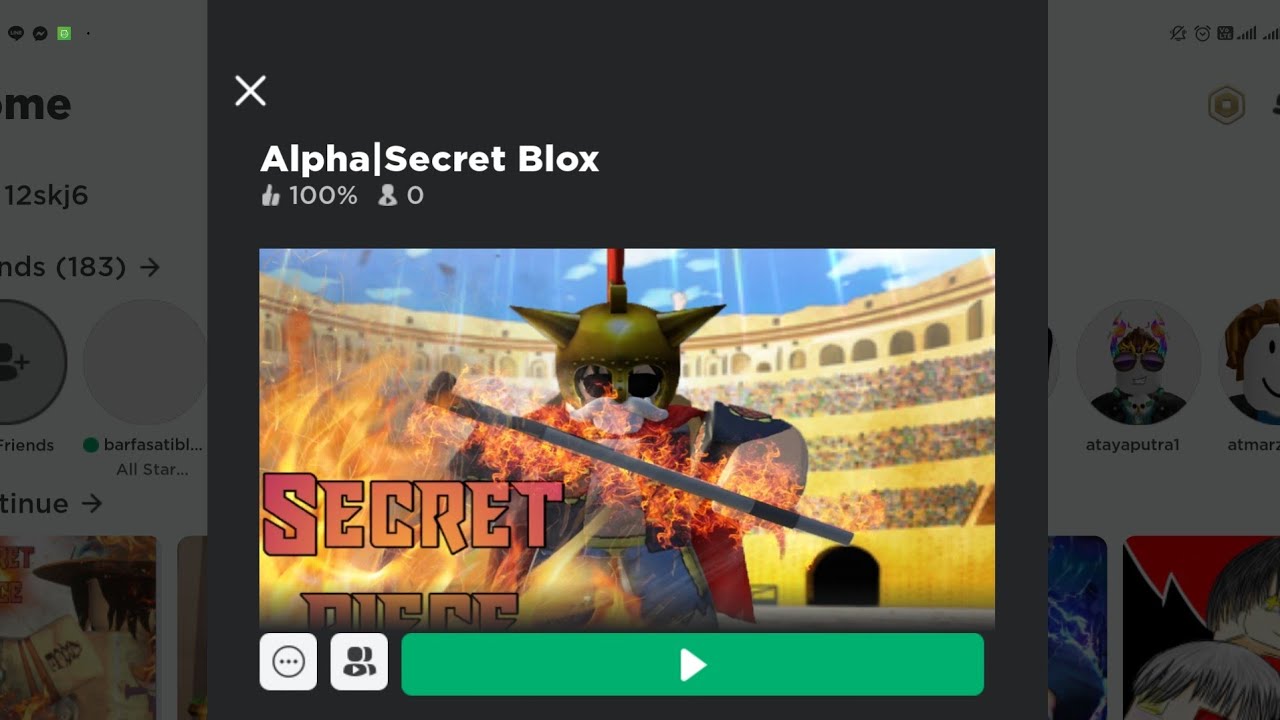 Roblox:Alpha|secret Blox เเมพมาเเล้ว รีวิว - YouTube