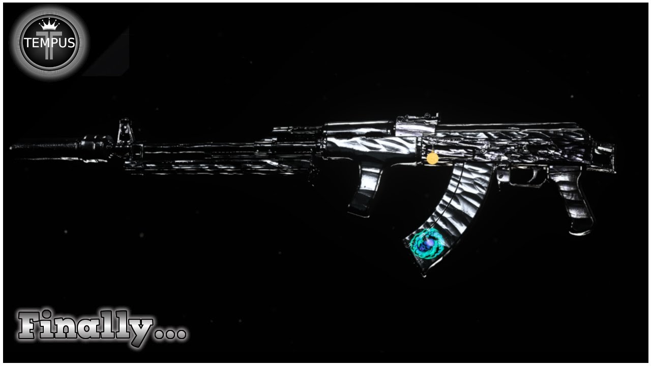 Unlocking Obsidian on the AK-47 CoD:MW - YouTube