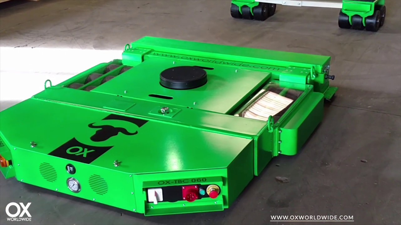 TBC 60 SELF PROPELLED TROLLEY Ox Worldwide - YouTube