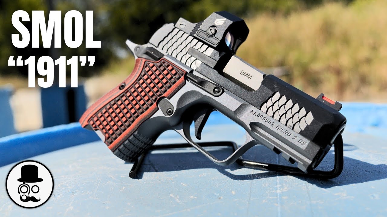Finally a small Single Action - Kimber CDS9 Review - YouTube
