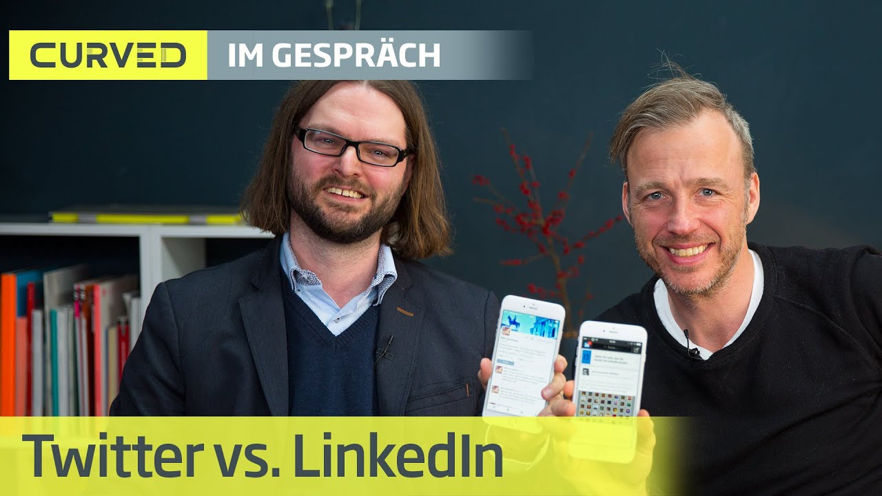 Twitter vs. LinkedIn: Die zweite Reihe des Internets - YouTube