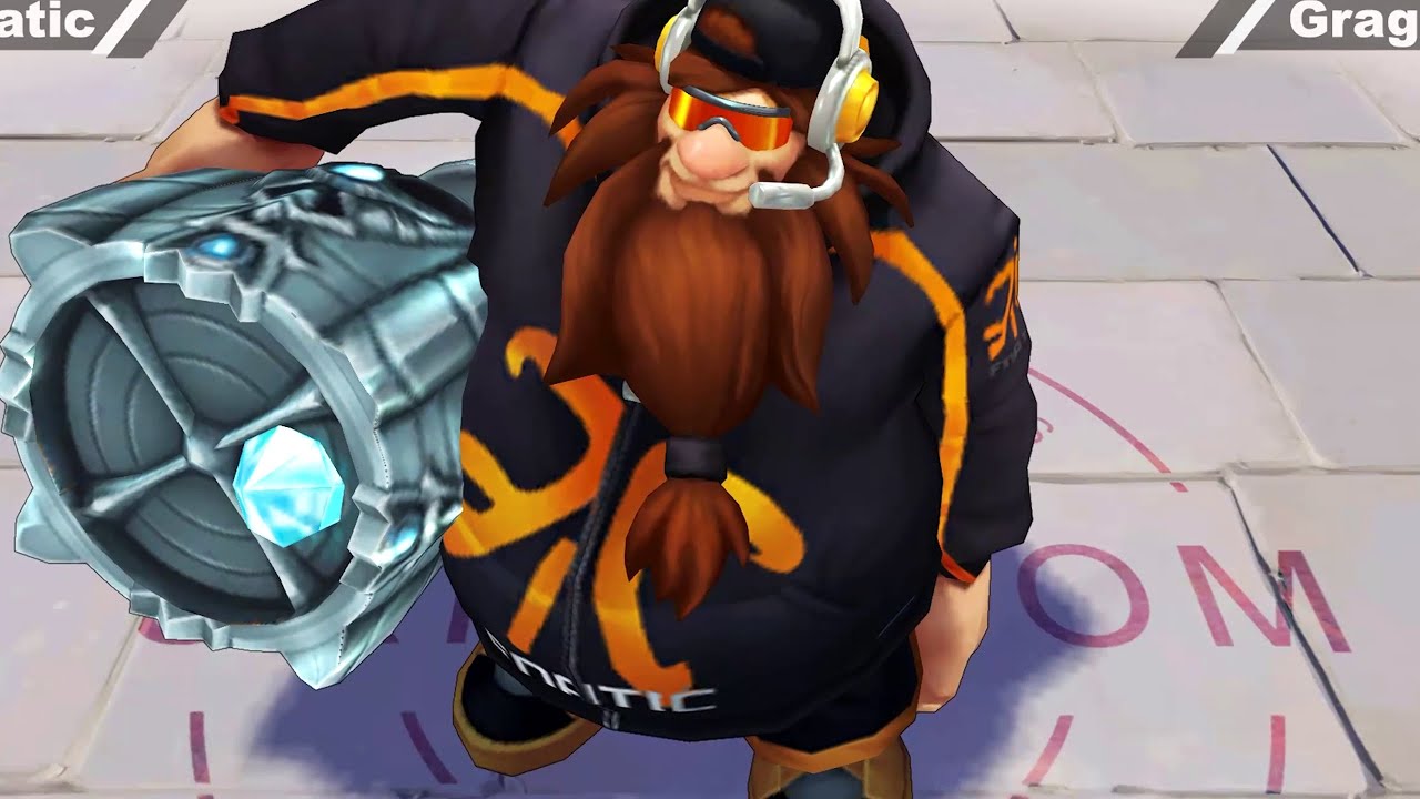 LoL skin 】 Gragas Fnatic / League of Legends Galeria Aspecte / skin-uri ...
