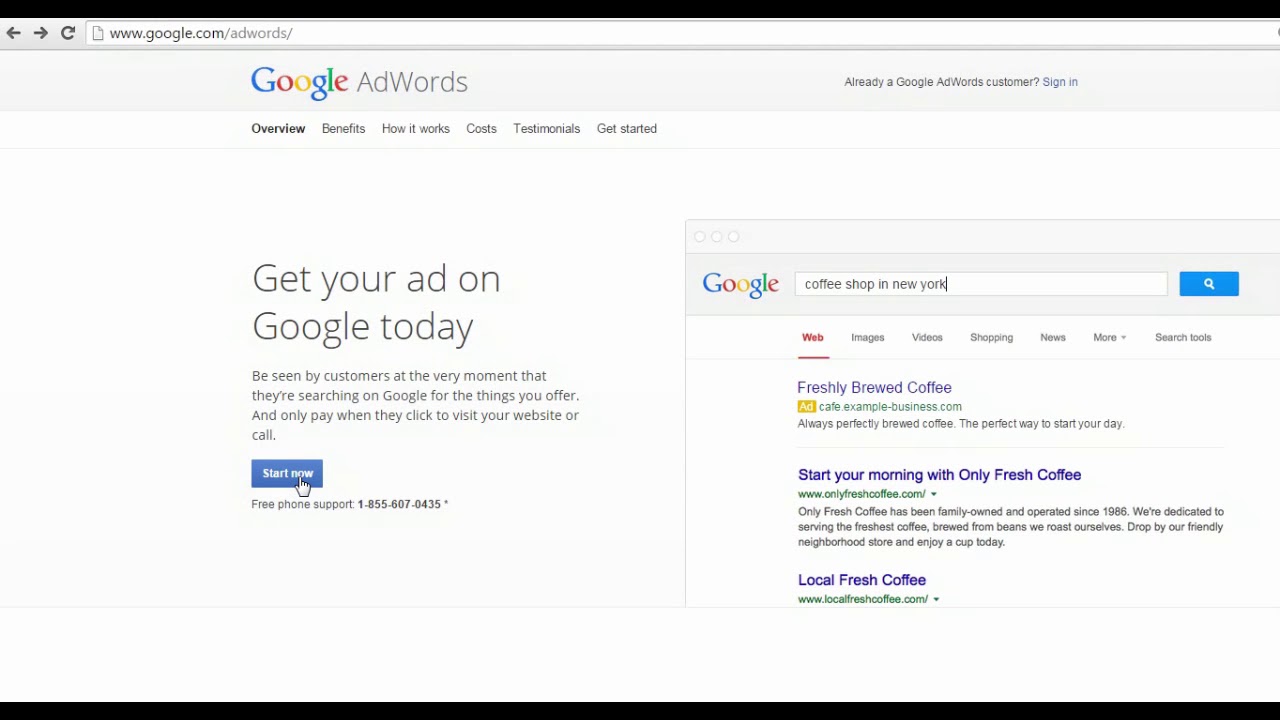 How To Sign Up For Google AdWords - YouTube