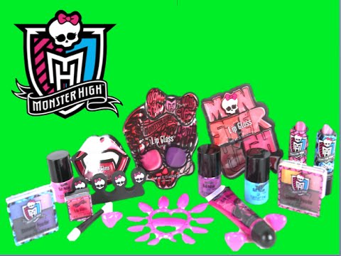 Monster High Spooky Backpack with 18 Items ( 化妆背包, mochila de ...