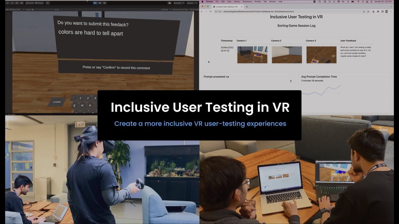 Inclusive User Testing in VR | MIT Reality Hack 2022 - YouTube