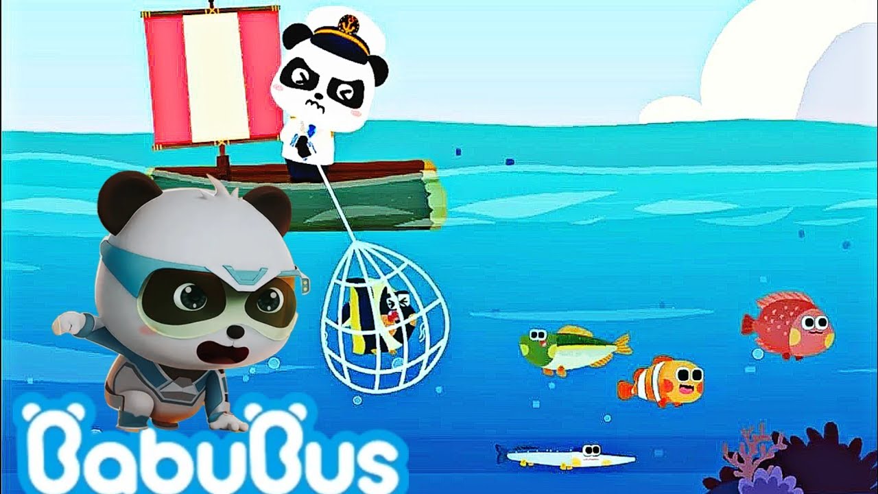 Baby Panda captain Fishing-Explore the Underwater World and Become a ...