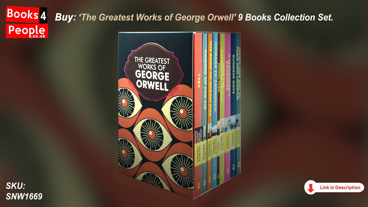 The Greatest Works of George Orwell 9 Books Set. - YouTube