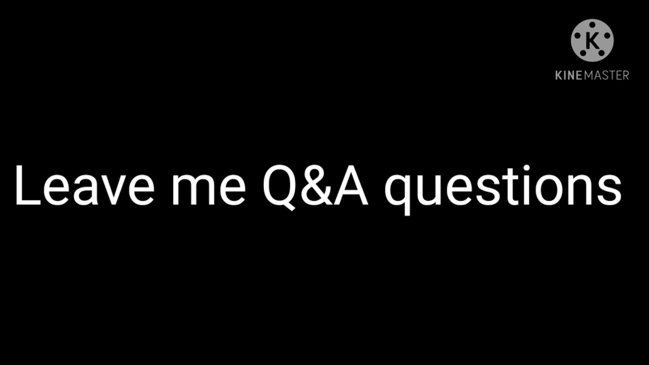 Q&A Questions Please - YouTube