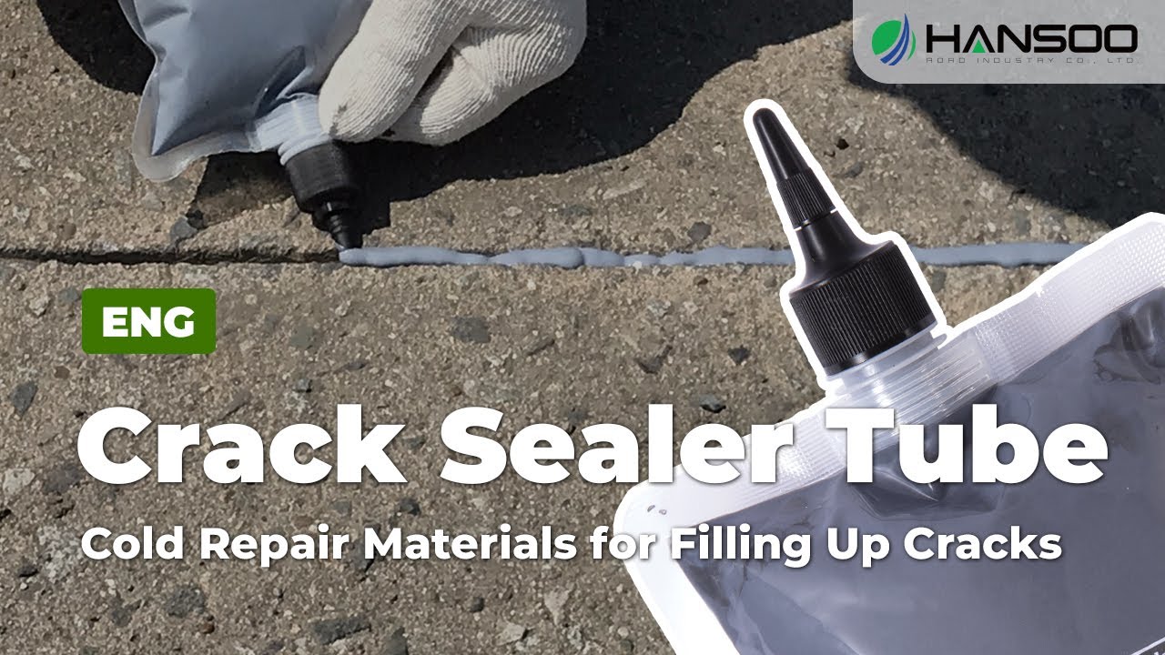 [ENG] Crack Sealer Tube | Easy Cold-Applied Crack Repair for Asphalt ...