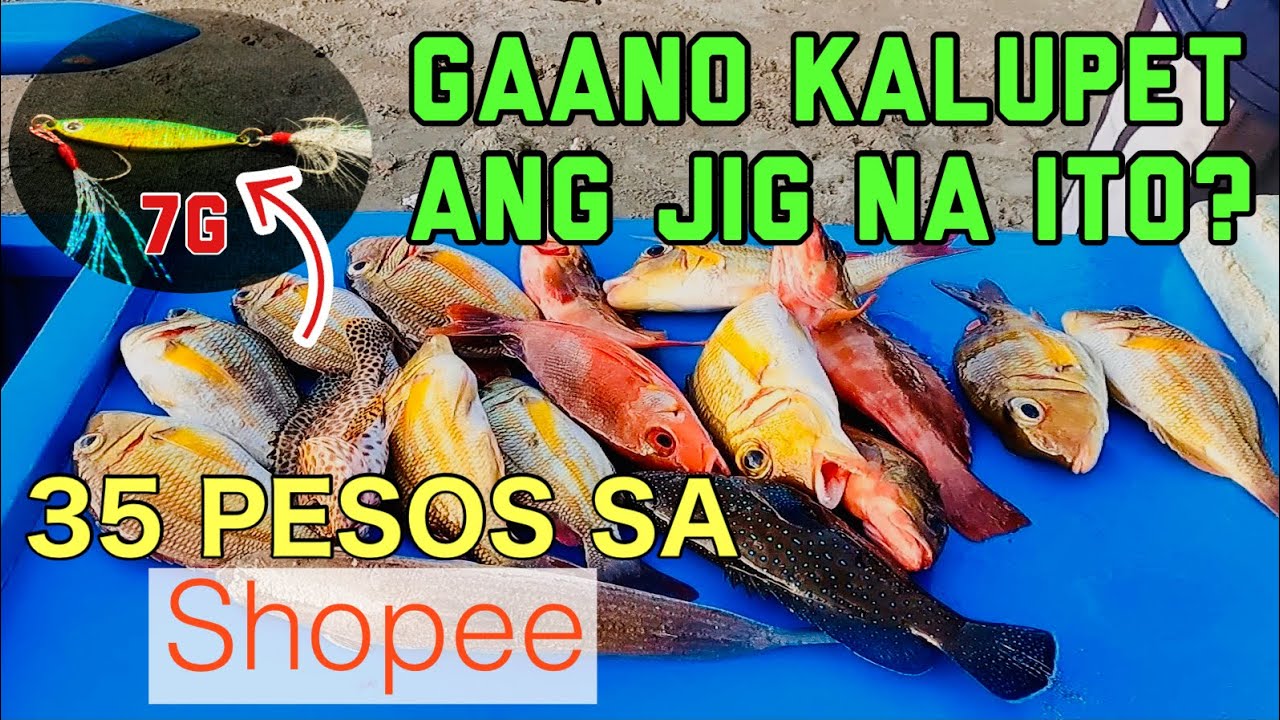 ANG LUPET NITONG LURE!! DIKA LUGI DITO | MICRO JIGGING | ULTRA LIGHT ...