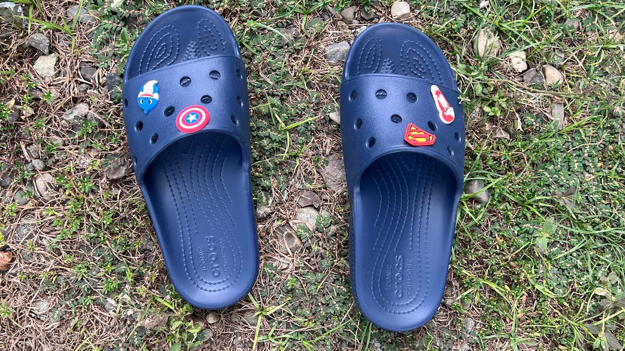 Review Crocs Unisex-Adult Men's and Women's Classic Slide Sandals - YouTube