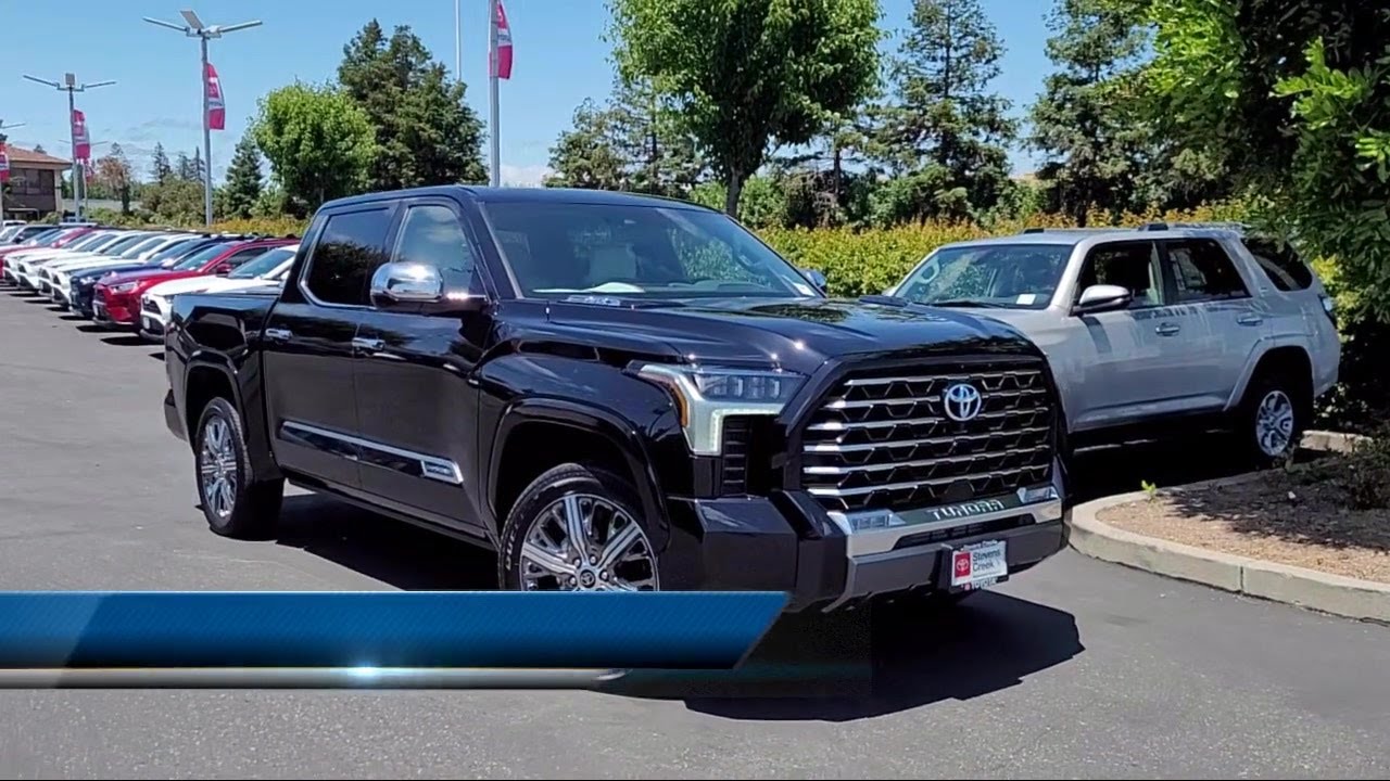 2023 Toyota Tundra 4WD Capstone Hybrid San Jose Santa Clara Fremont San ...