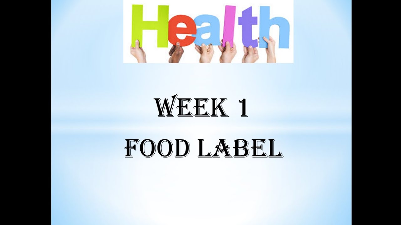 MAPEH 4 Food Label - YouTube