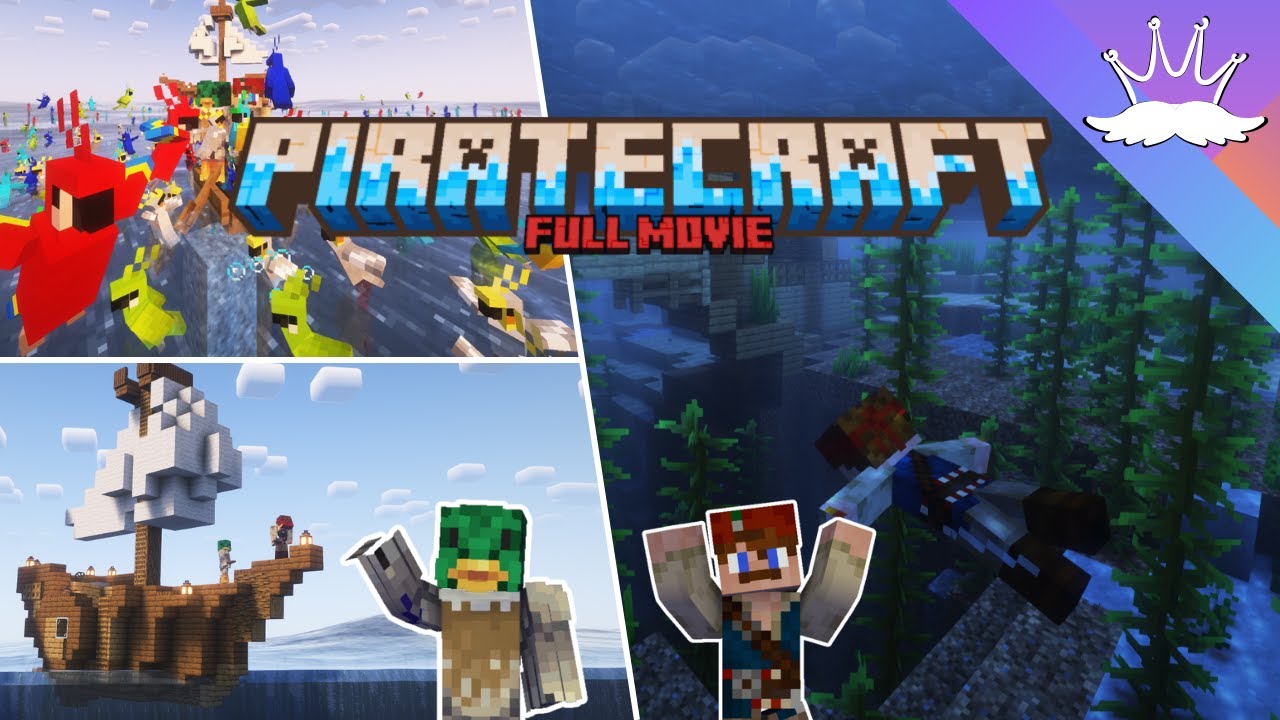 PirateCraft FULL MOVIE! A Minecraft Short Series! - YouTube