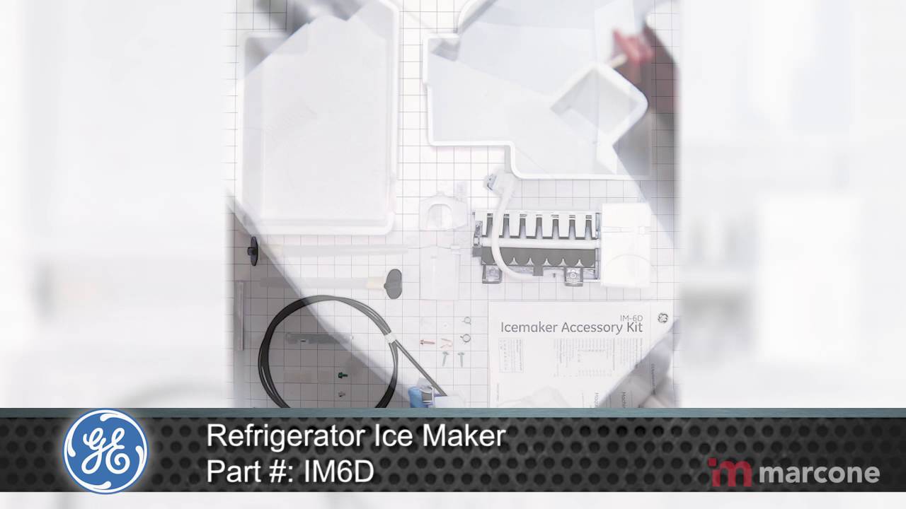 GE Refrigerator Ice Maker Part #: IM6D - YouTube
