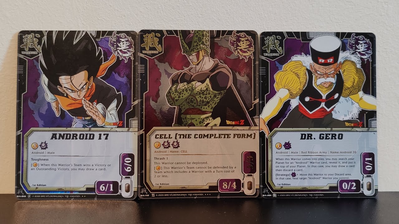 Perfect Cell Deck | Dragon Ball CCG (Bandai 2008) - YouTube
