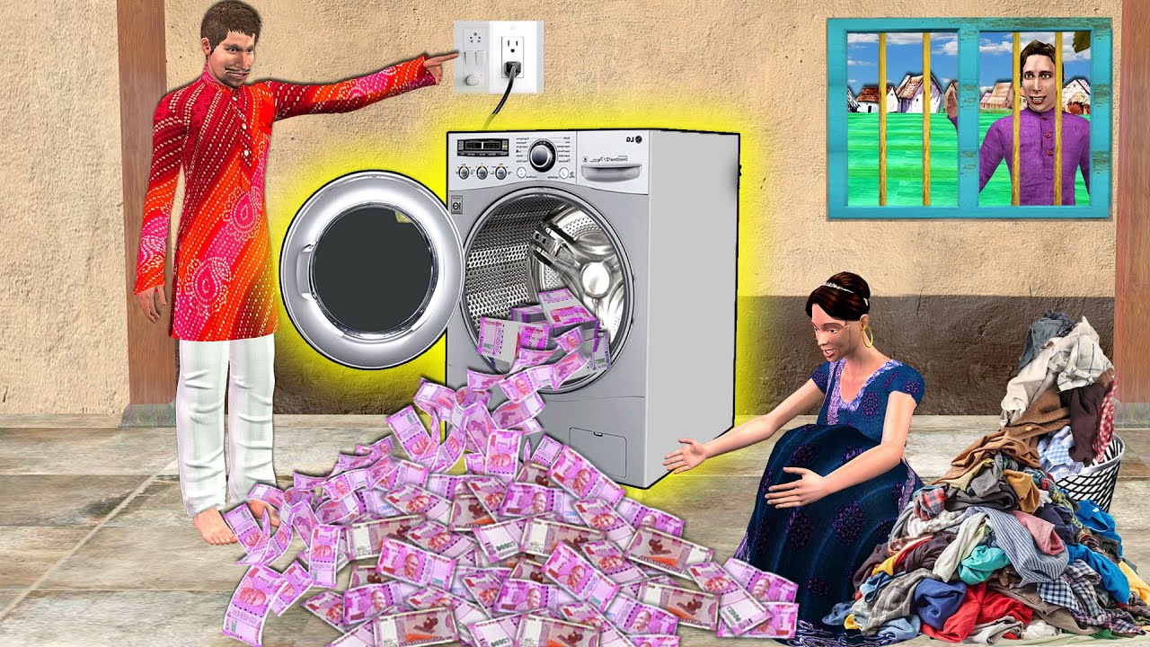 Magical Washing Machine Jadui Secret Money Washing Machine Hindi ...