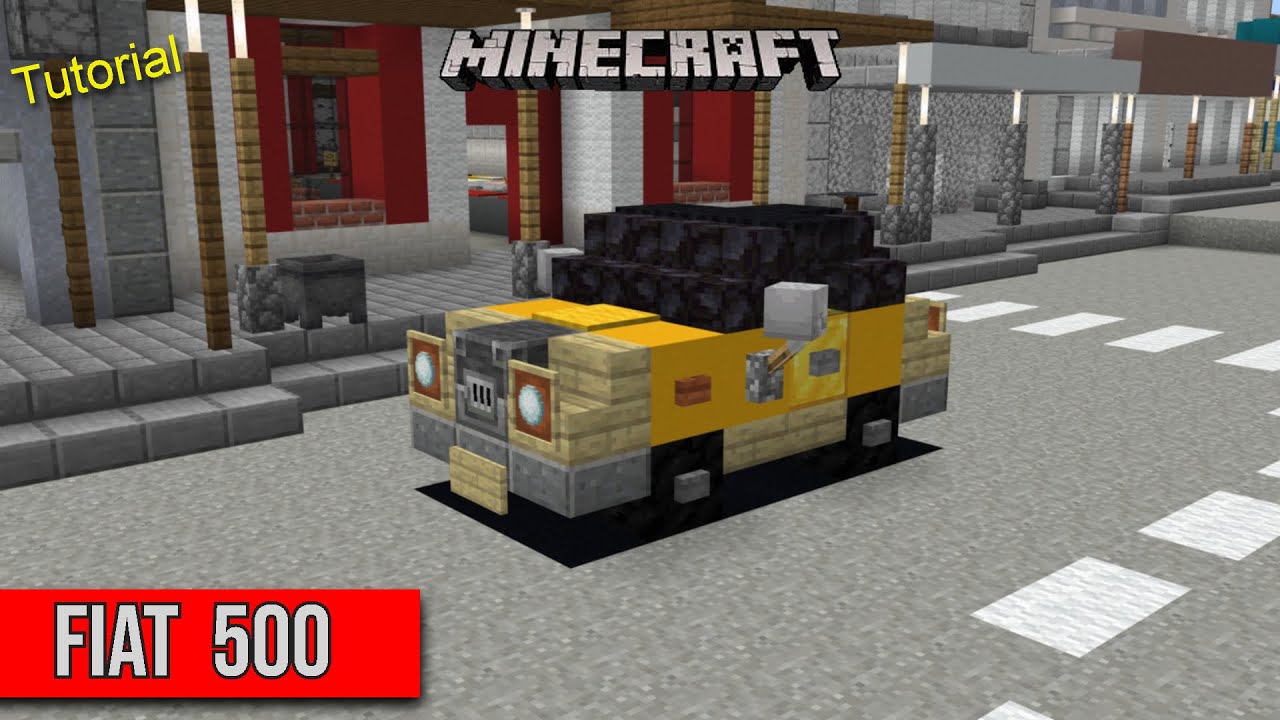 Minecraft: Fiat 500 | Tutorial - YouTube