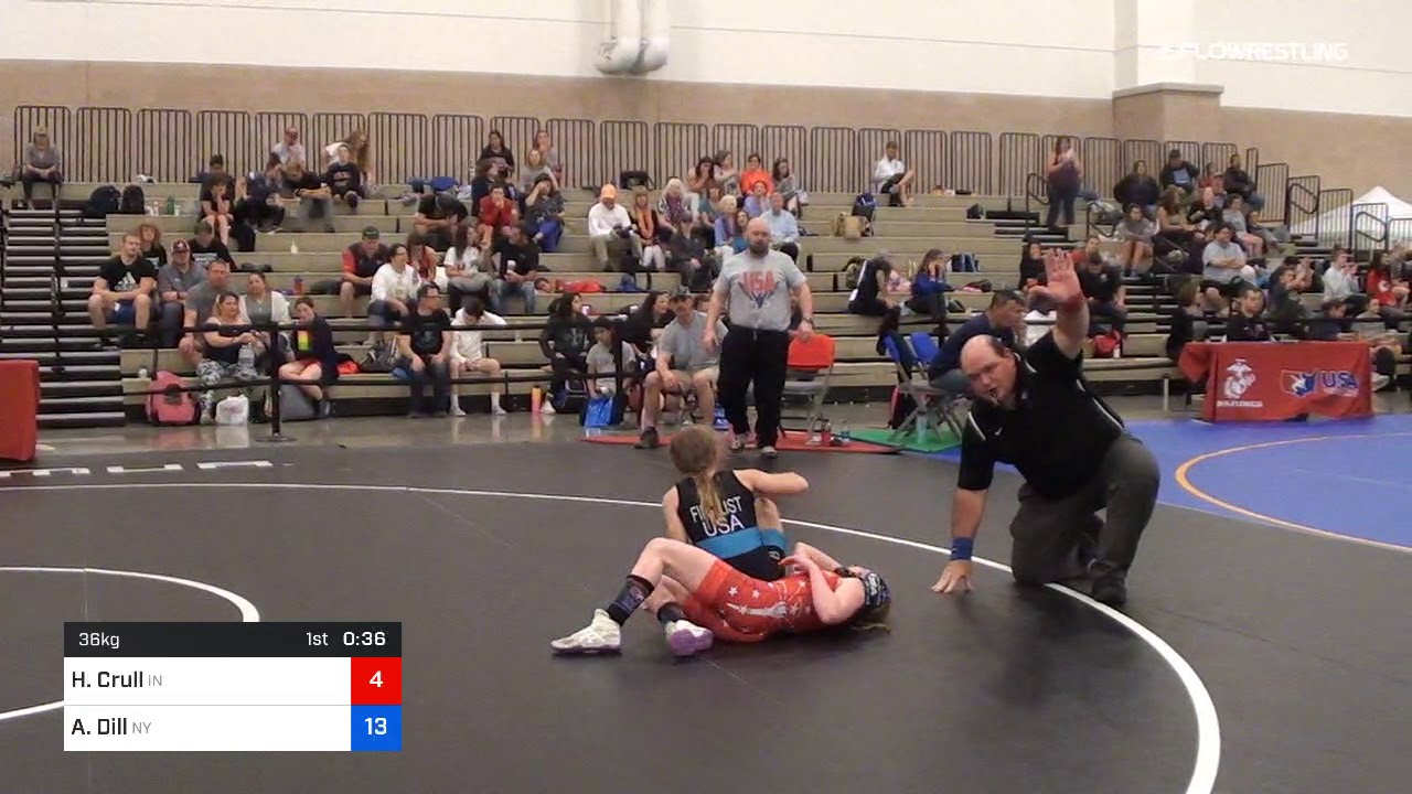 36 Kg Semifinal Heather Crull Team Indiana Vs Angie Dill Team New York ...