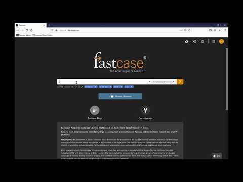 The Transition to Fastcase 7 Live Training with a Reference Attorney 3 - YouTube