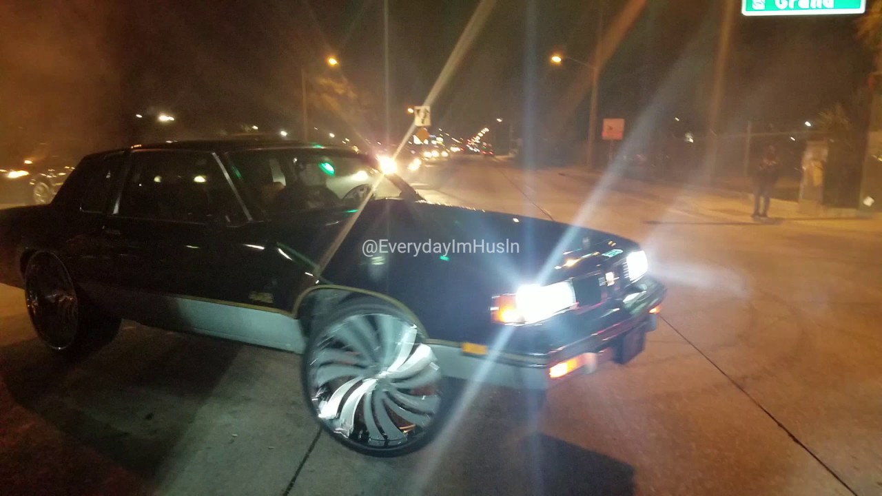 Florida Classic: '87 442 on 26" Forgiato's gettin loose! - YouTube