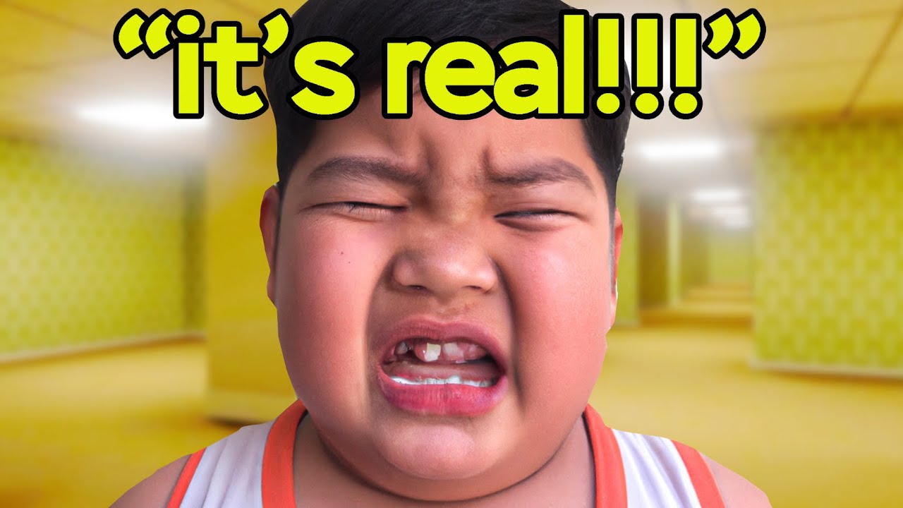 cringey kid thinks The Backrooms are REAL IN REAL LIFE - 12 Days of ...