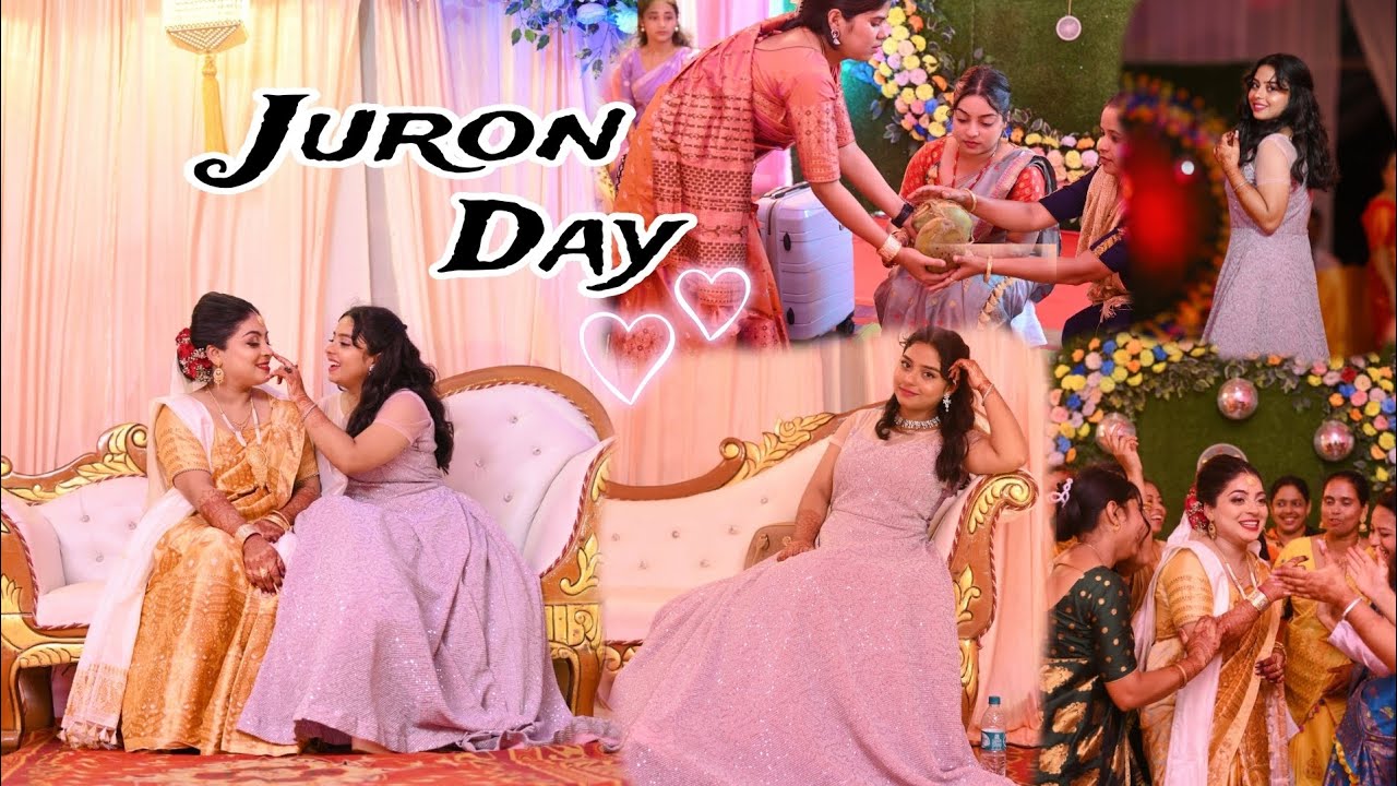Sister's Juron 🤍 // Wedding series // #juron @YouTube - YouTube