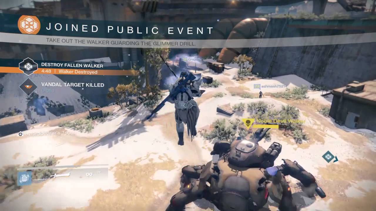 Fallen Walker vs Sword - YouTube