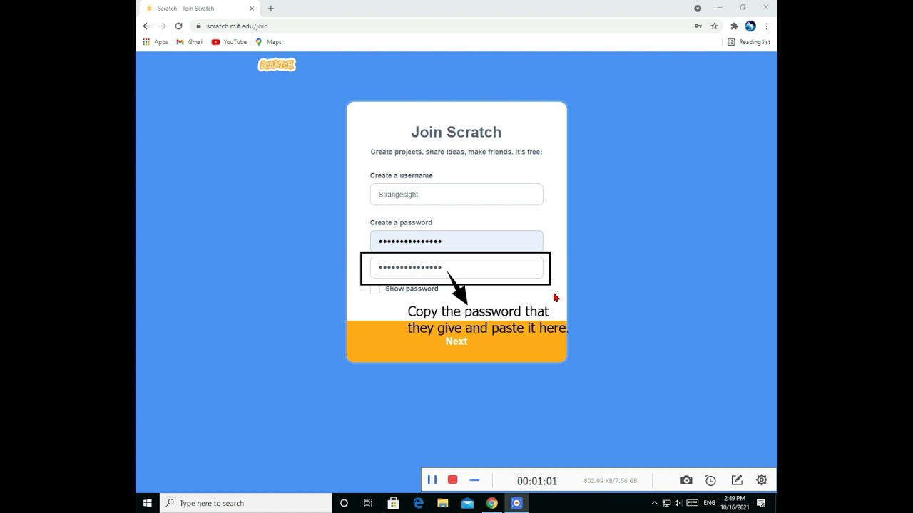 How to Sign In for online Sratch I Online scratch - YouTube
