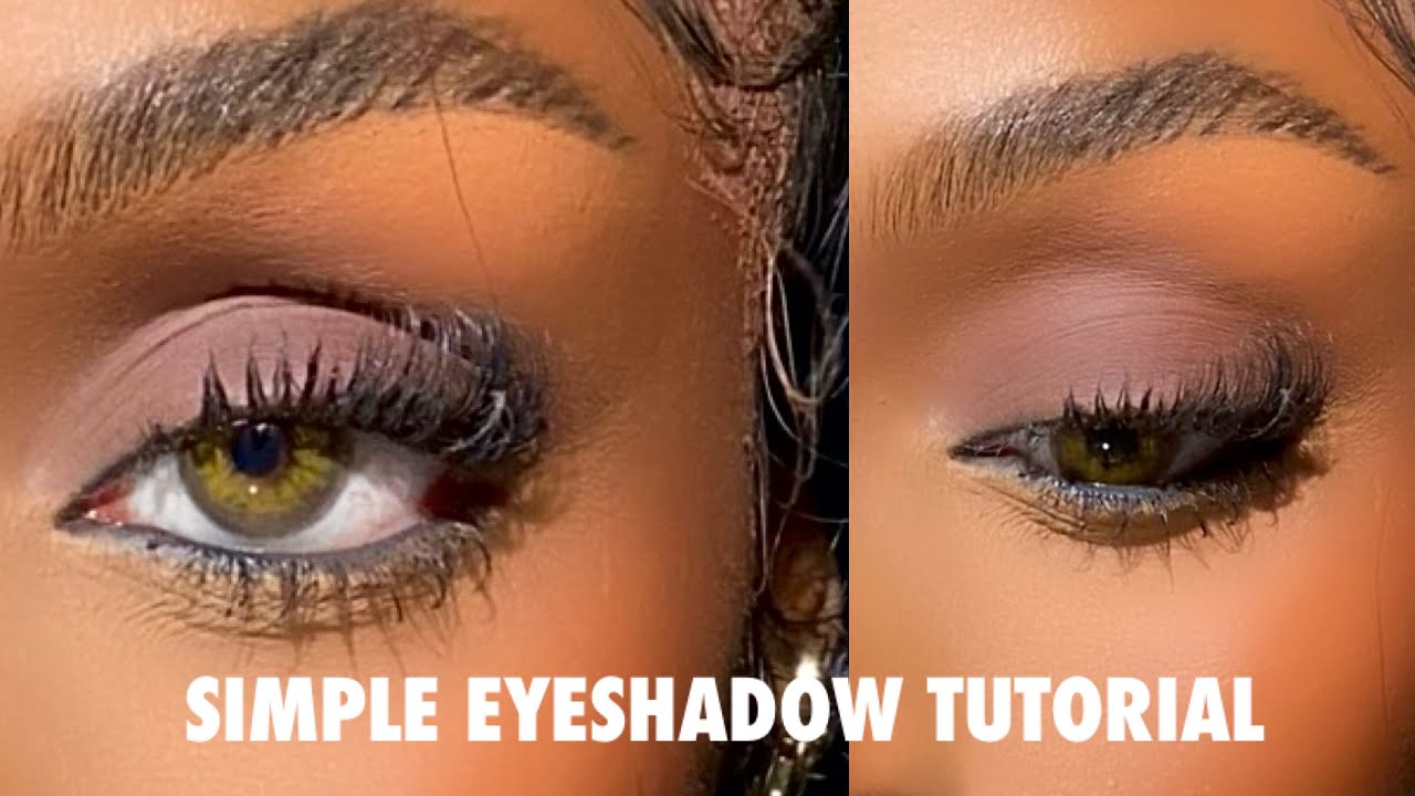 QUICK EVERYDAY EYESHADOW TUTORIAL - YouTube