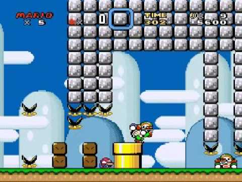 Super Mario World Kaizo Edition: Level 1 - YouTube