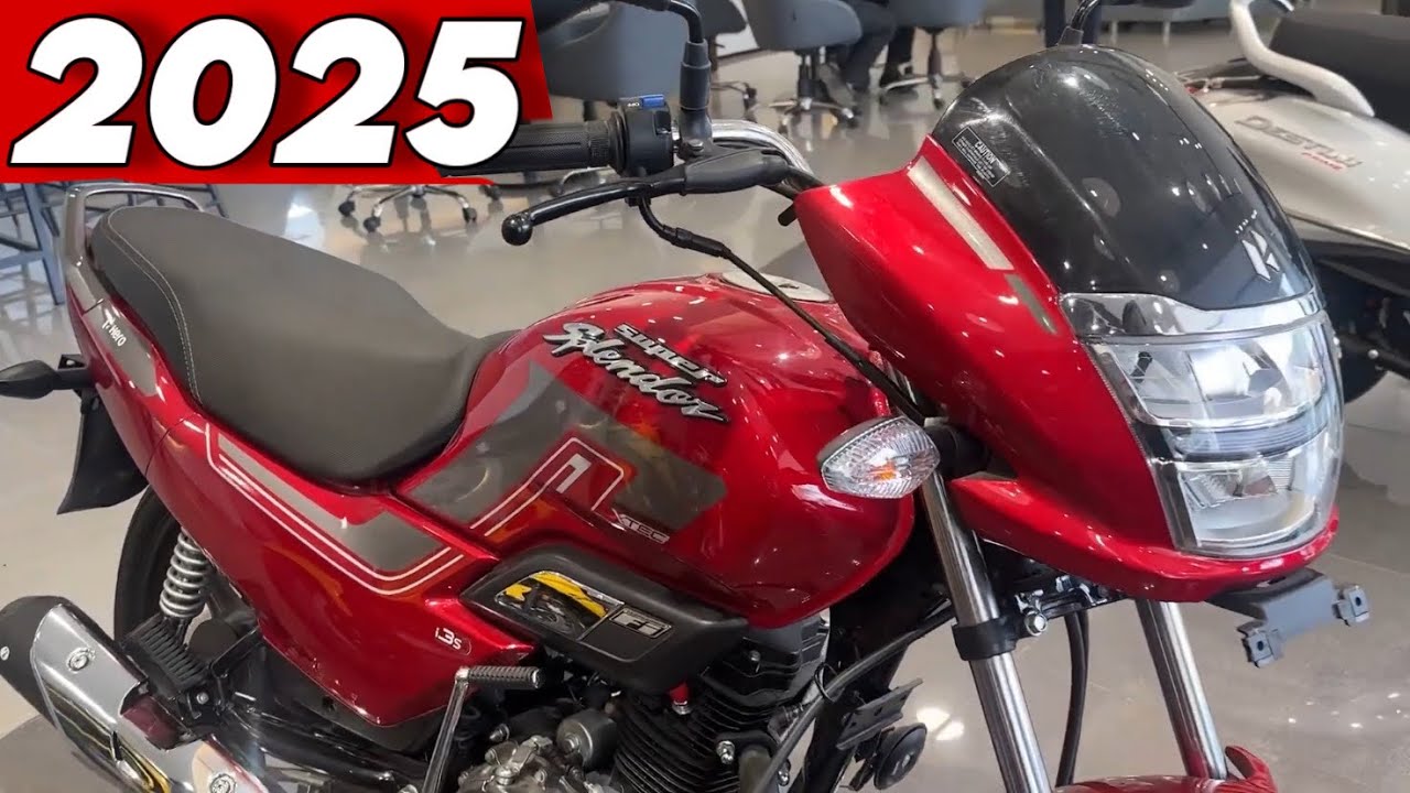 2025 New HERO SUPER SPLENDOR ♥️ RED | NEW Hero Super Splendor 🔥 Price ...